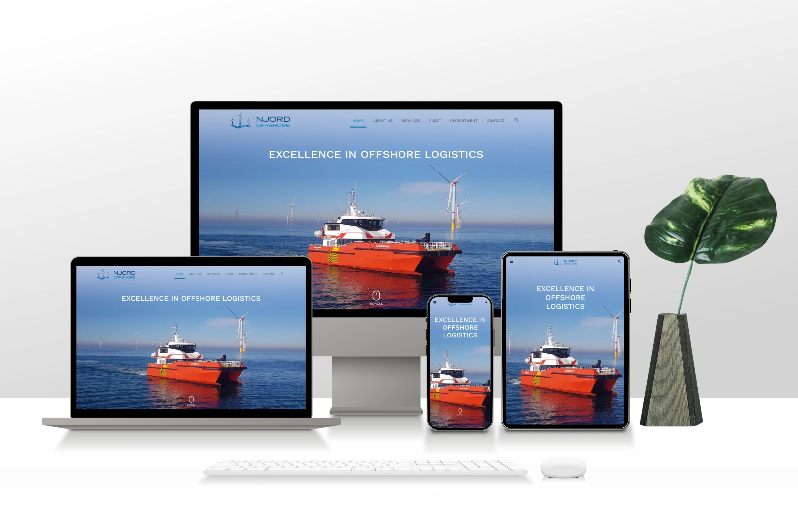 Njord Offshore - Web Design Singapore | Website Design Development